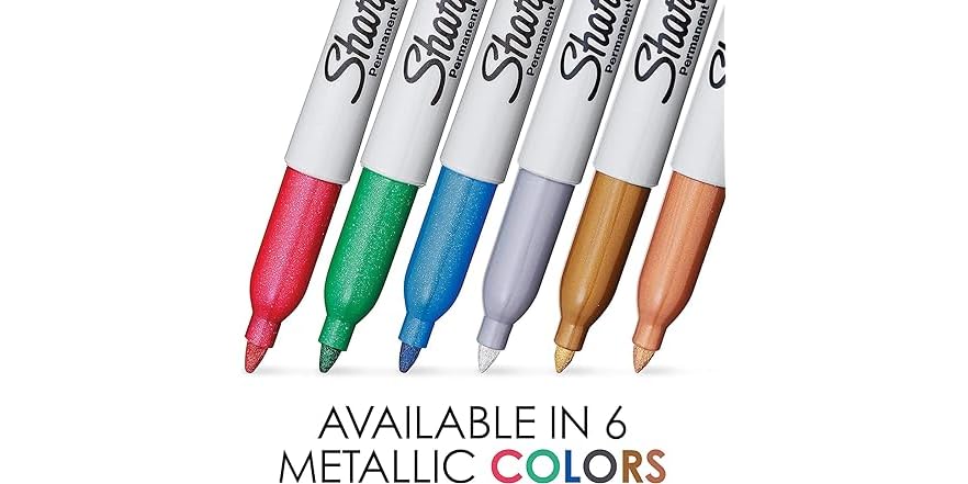 SHARPIE Metallic Permanent Markers