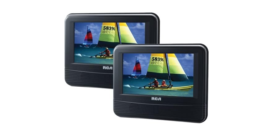 RCA 7" Dual Screen Mobile DVD System