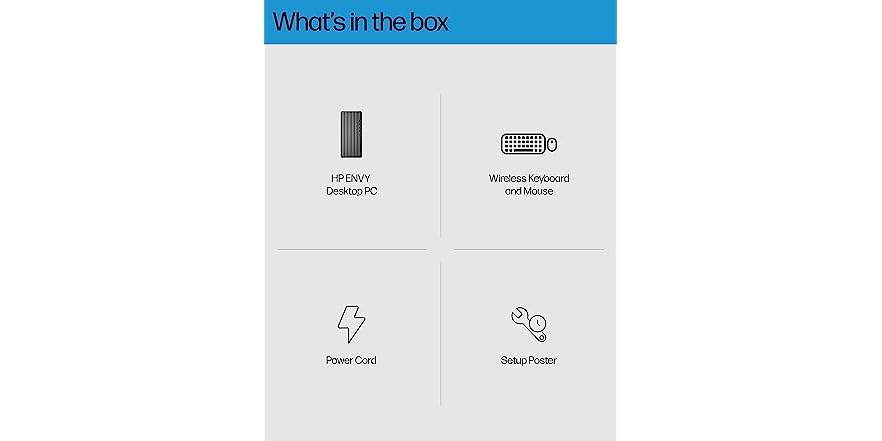 HP Envy TE01-3050 Desktop (i7 RTX 3050) (Open Box)