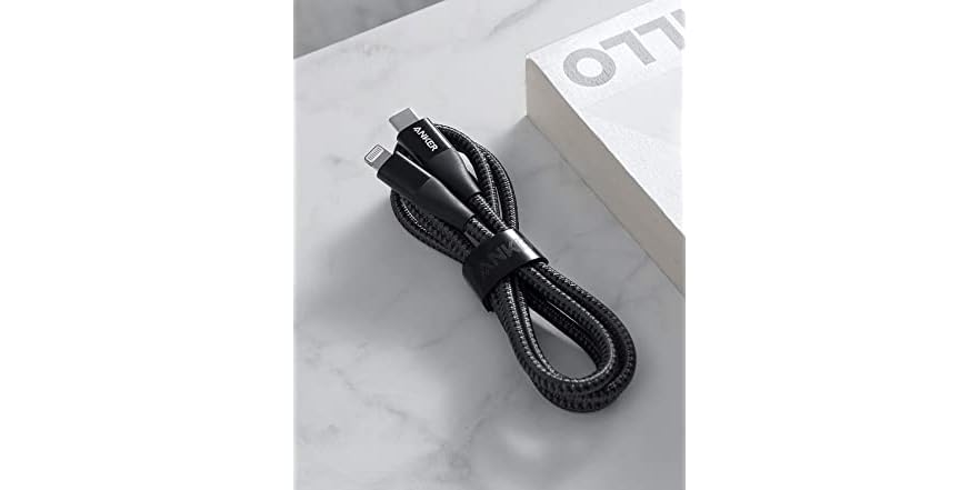 Anker iPhone 11 Charger, USB C to Lightning Cable [3ft Apple (Open Box)