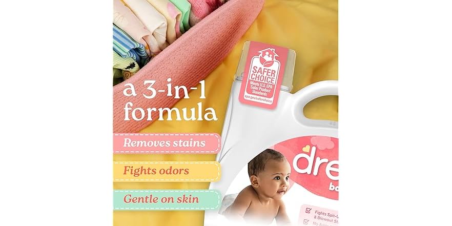 Dreft Liquid Laundry Detergent for Babies