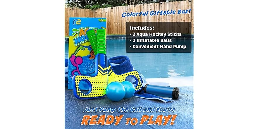 Aqua Hockey Fun Mini Hockey Sticks Game