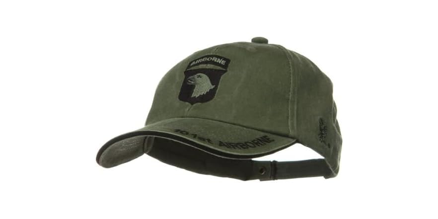 101st Airborne Green Low Profile Cap