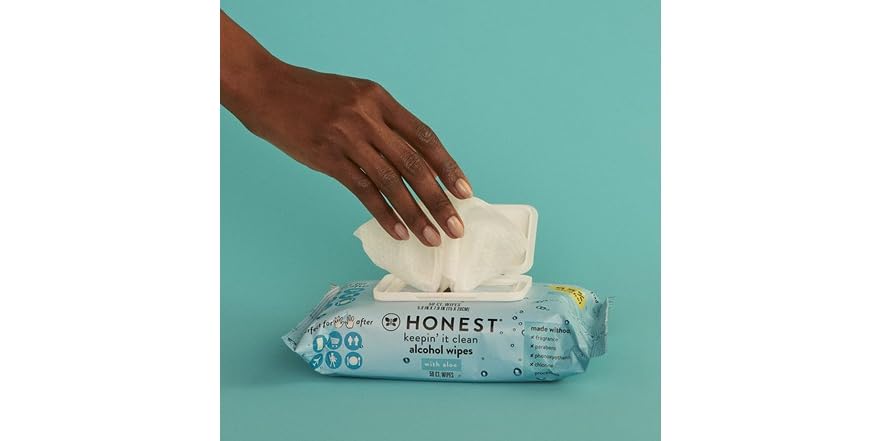 The Honest Company Alcohol Wipes, 1050 Count