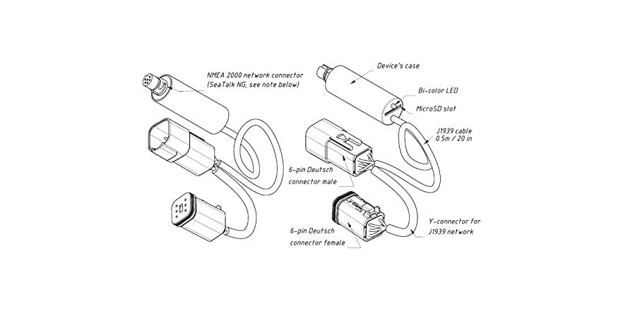 YDEG-04 Engine Gateway for J1939