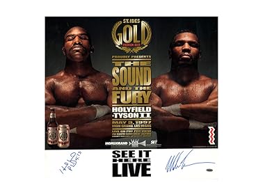 Holyfield/ Tyson Fight Rematch Poster