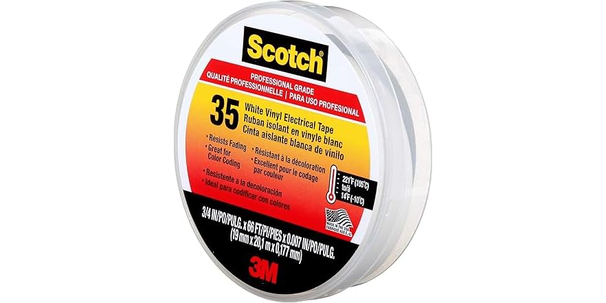 3M Scotch Super Vinyl Electrical Tape