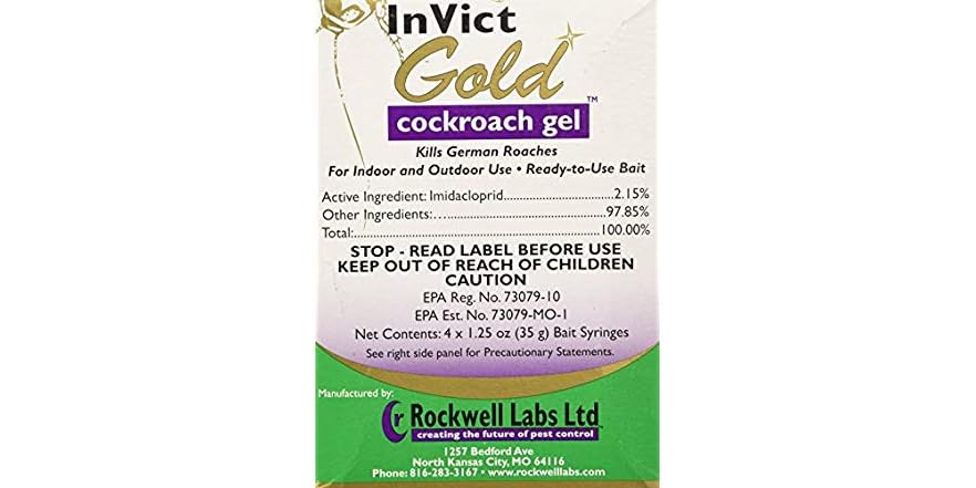 InVict Gold German Roach Bait Gel