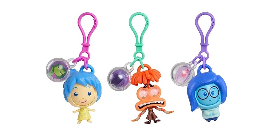 Just Play Just Play Inside Out 2 Fidget Figure Keychains