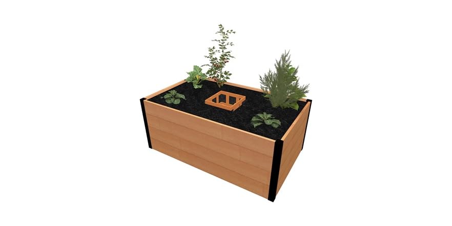 Vita 3'x5' Keyhole Urban Garden
