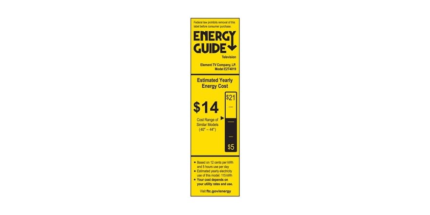 Element 40" 1080p 60Hz FHD LED TV