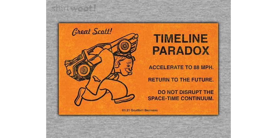Timeline Paradox Card