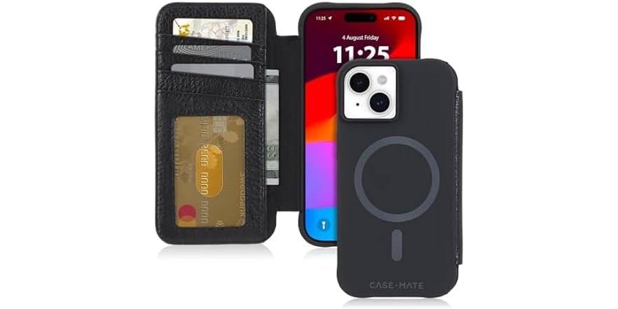 Case-Mate Wallet Folio iPhone 15 Case