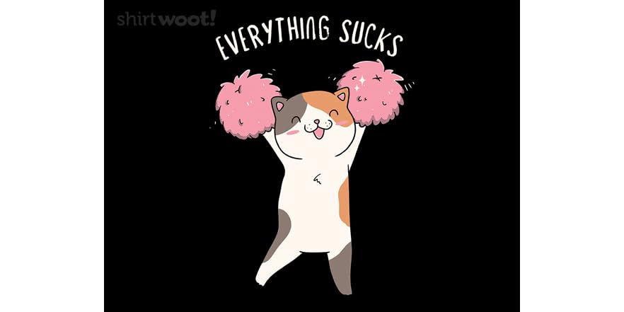 Everything Sucks Cat