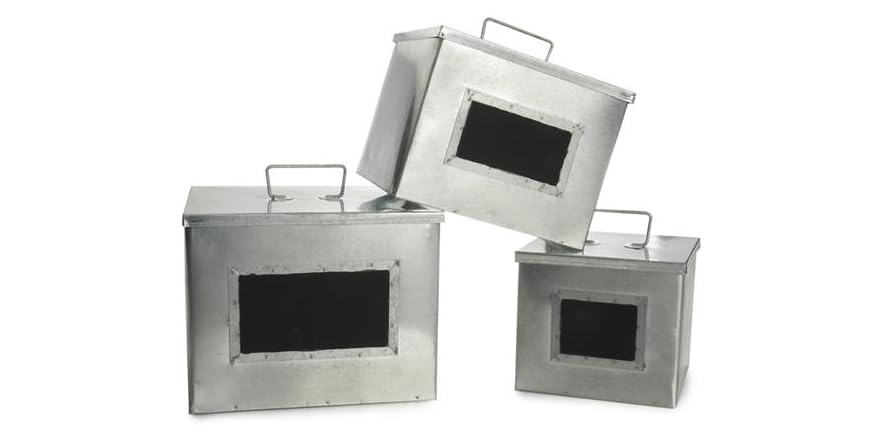 Nesting Metal Containers