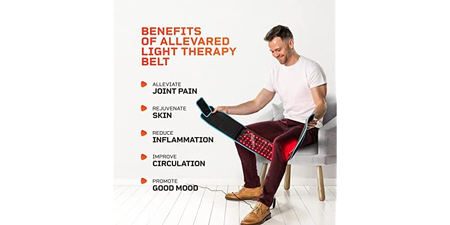 Lifepro AllevaRed Light Therapy Belt