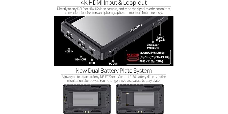 FW568 5.5 inch DSLR Camera Field Monitor
