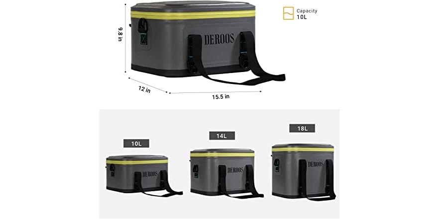 DEROOS Soft Cooler Bag - 72 Hour Cooler