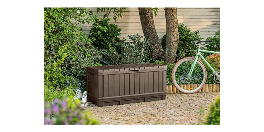Keter Kentwood 90 Gallon Resin Deck Box