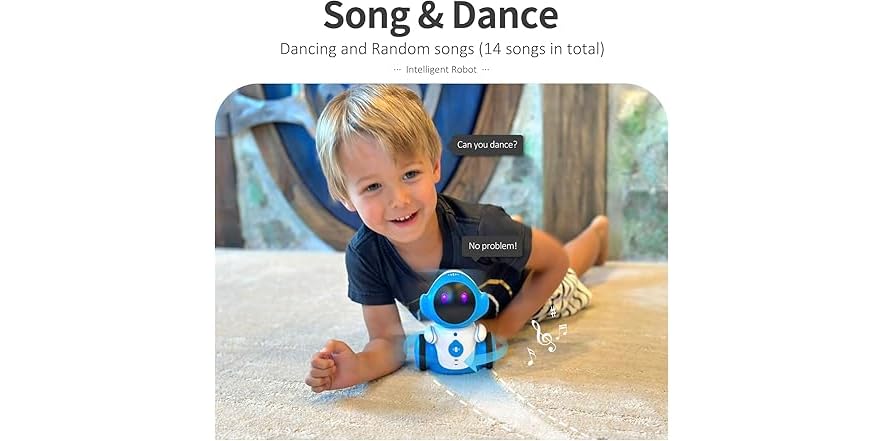 GILOBABY Robot Smart Talking Toy with Voice Control