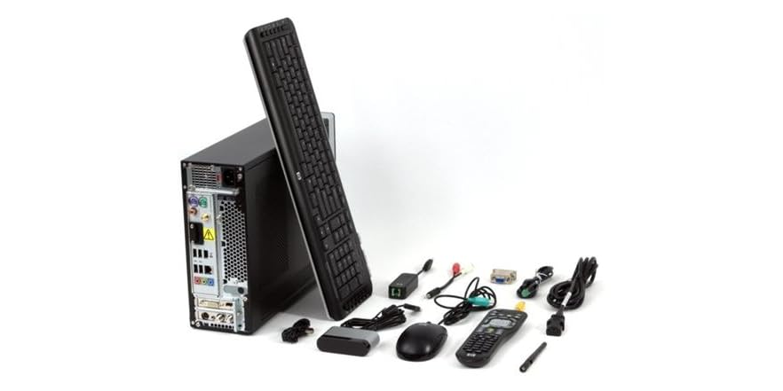 HP Slimline PC with AMD Quad Core, Blu-Ray and HDTV Tuner