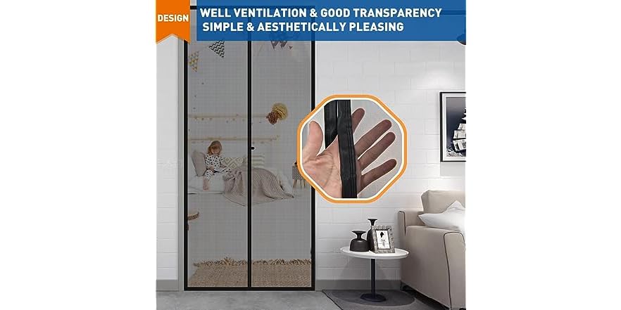 MAGZO Magnetic Screen Door