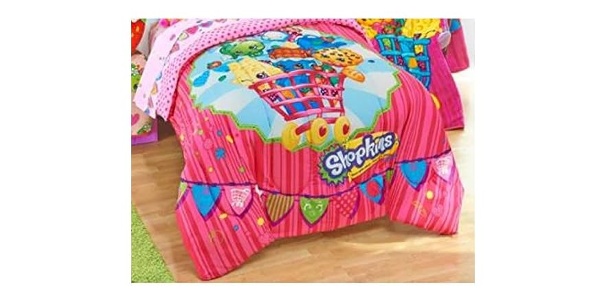 Shopkins Twin/Full Bed Comforter