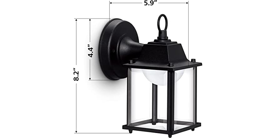 Philips LED Outdoor Square Wall Lantern
