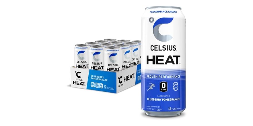 Celsius HEAT Blueberry Pomegranate