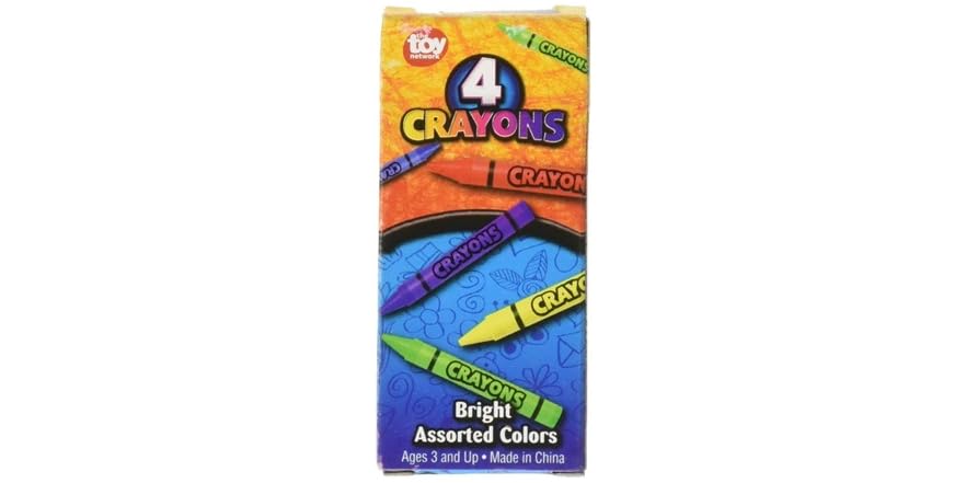 Crayola 144 Boxes of 4 Crayons