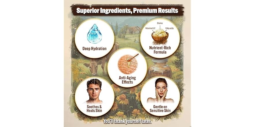 EVIL GOODS Beef Tallow and Manuka Honey Balm