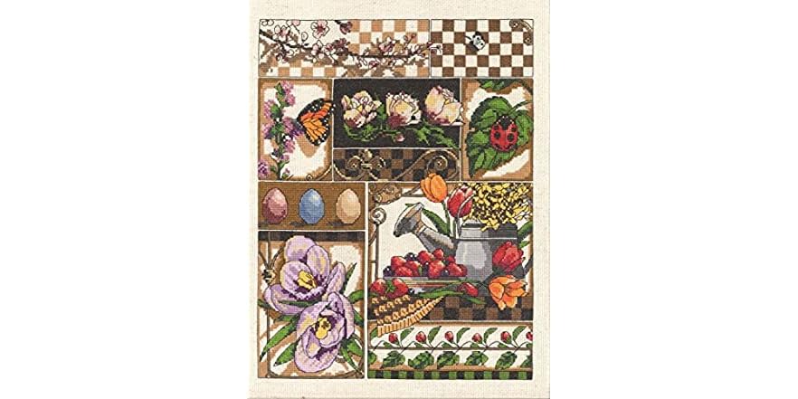 Janlynn Spring Counted Cross-Stitch Kit