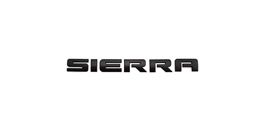 Sierra Emblem Nameplate