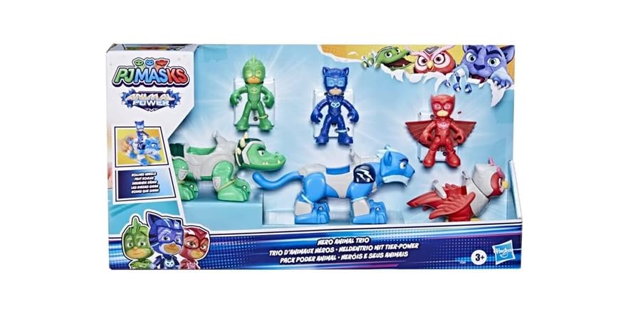 PJ Masks Animal Power Hero Animal Trio