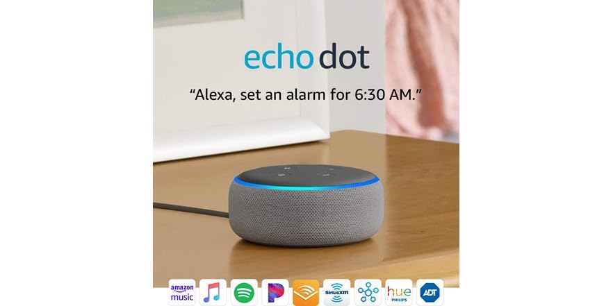 Echo Dot (3rd Gen) - Smart speaker with Alexa