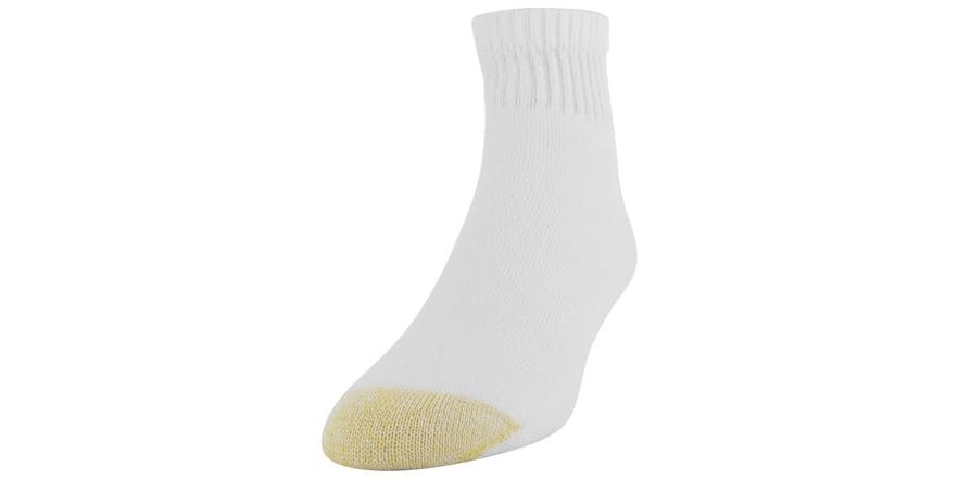 Take A Look About Gold Toe Mens Cotton Quarter Athletic Sock