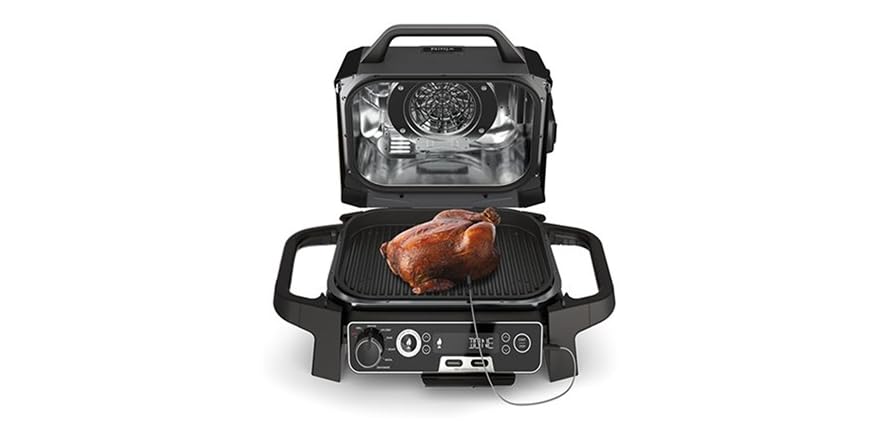 Ninja OG751BRN Woodfire Pro Personal Grill & Smoker, S&D