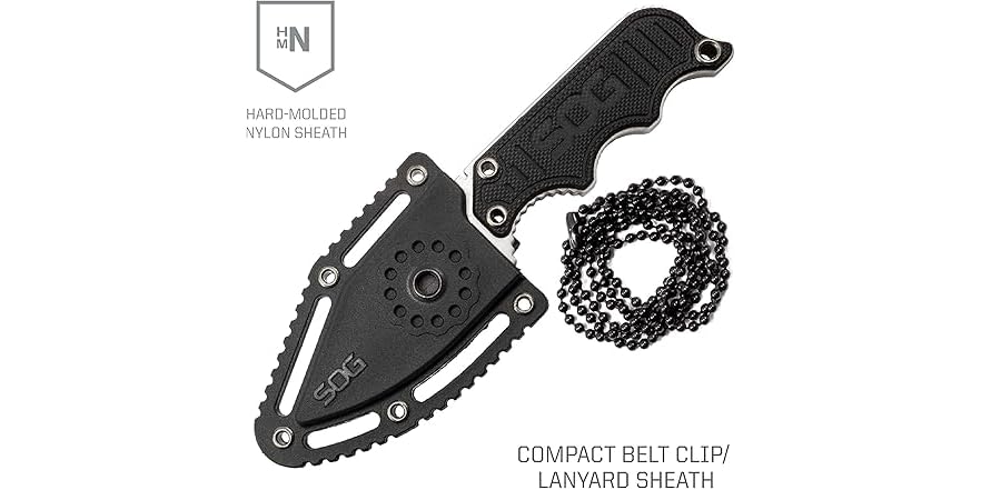 SOG Instinct Mini Small Fixed Blade Knife