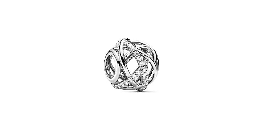 Pandora Sparkling Galaxy Openwork Charm