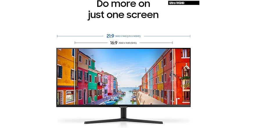 Samsung 34" ViewFinity S5 Ultra WQHD Monitor