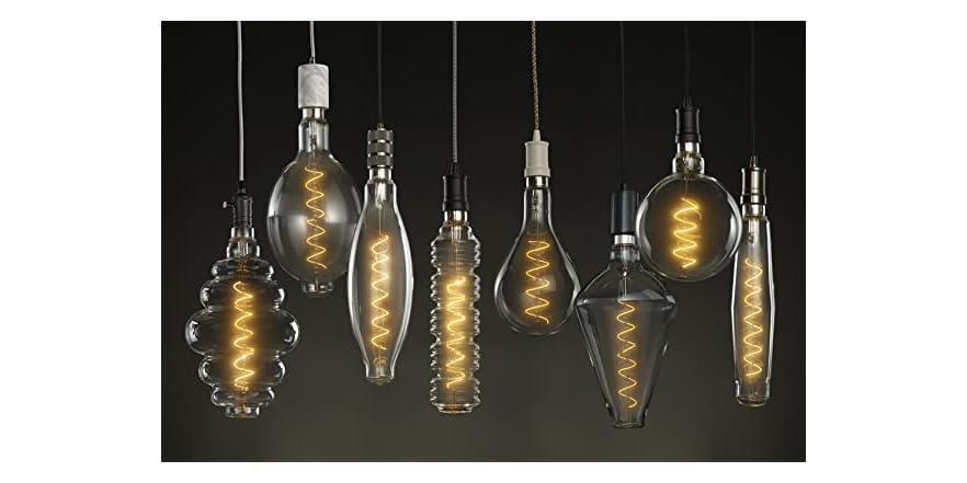 LED Grand Spiral Filament Light Bulb