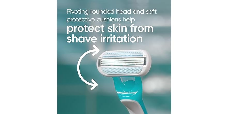 Gillette Venus Tropical Value Pack 6 Disposable Razors 3 Blades