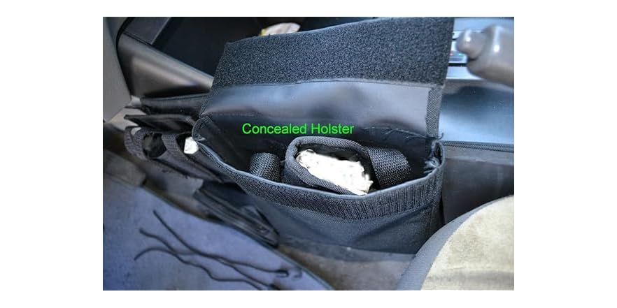 EXPLORER Car Holster, 21 x 13-Inch, Black