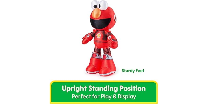 Sesame Street Official Mecha Builder Elmo Plush