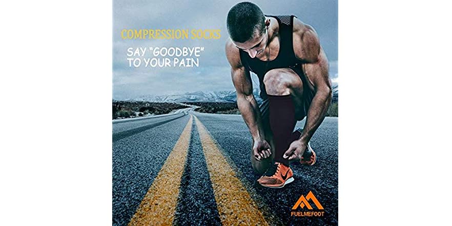 FuelMeFoot Copper Compression Socks