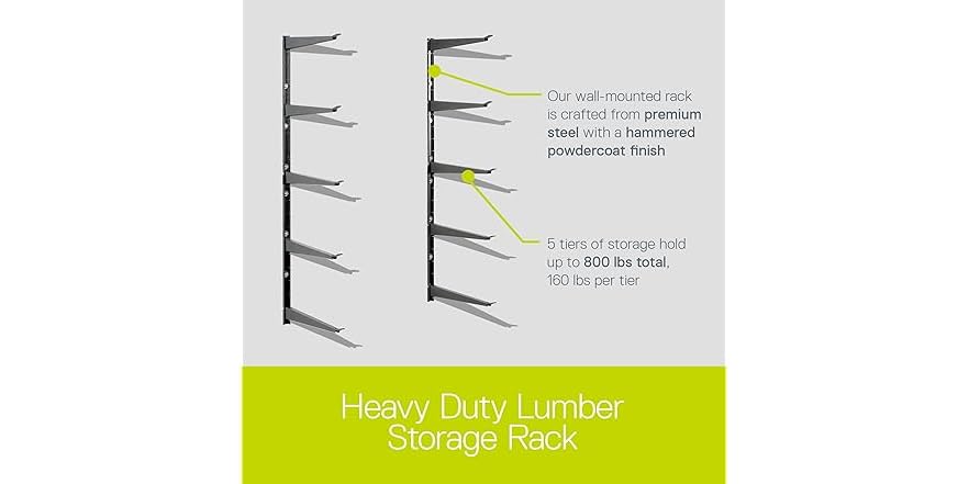 Delta HDRS3000 5-Tier Storage Rack