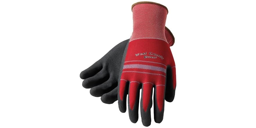 West County Foam Nitrile Palm Glove/Pk Size&Color