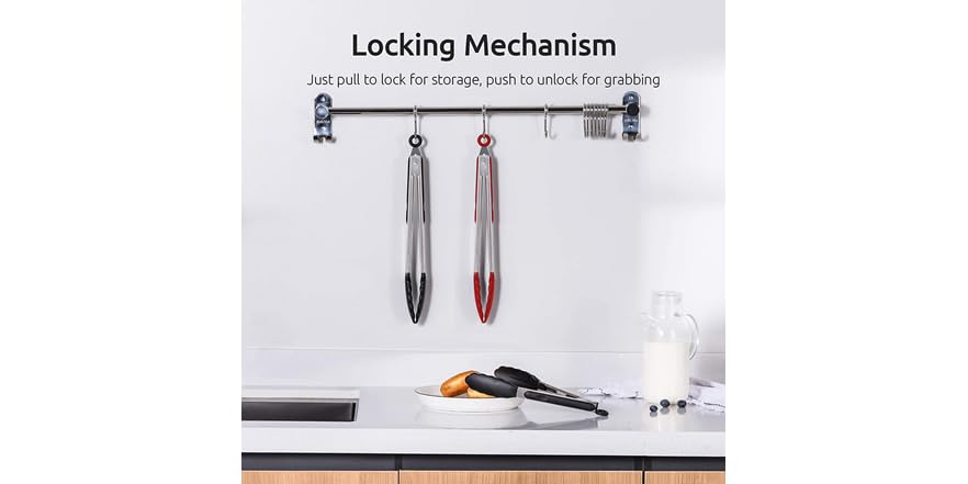 12” Stainless Steel Tongs