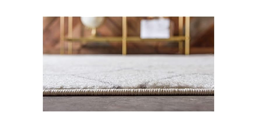 Unique Loom Trellis Frieze Area Rug