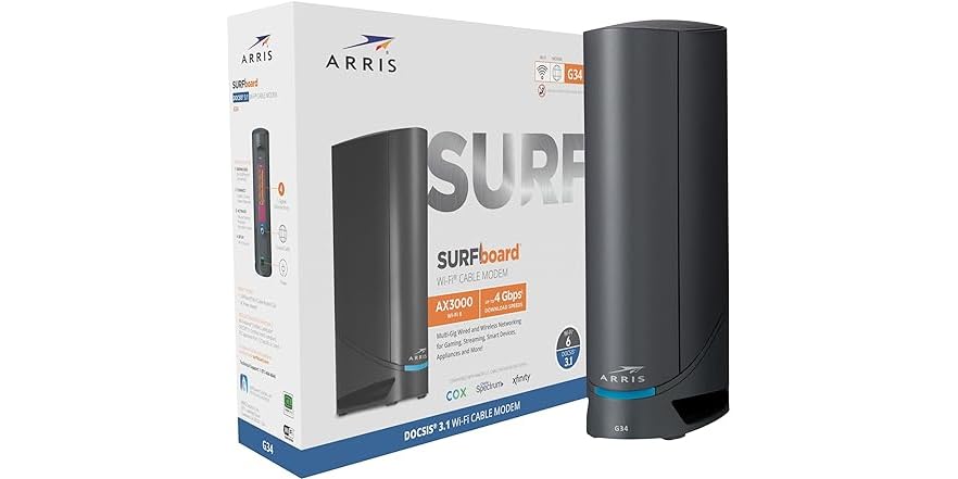 ARRIS Surfboard G34 Cable Modem